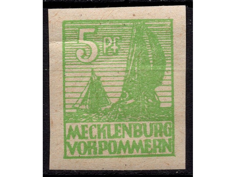 Nemačka 1946. Mecklenburg-Vorpommern