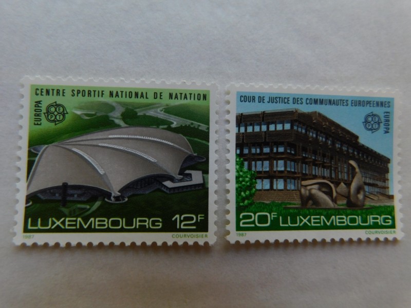 LUKSEMBURG EUROPA 1987 KOMPLET ČISTA SERIJA