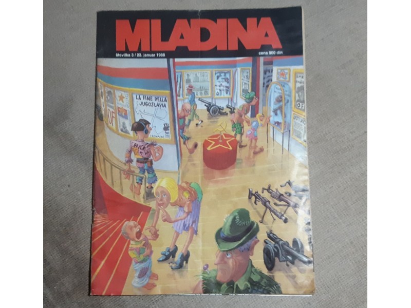 RASPRODAJA: MLADINA 22. jan. 1988.