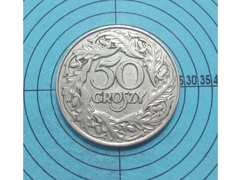 Poljska 50 groszy 1923g y13