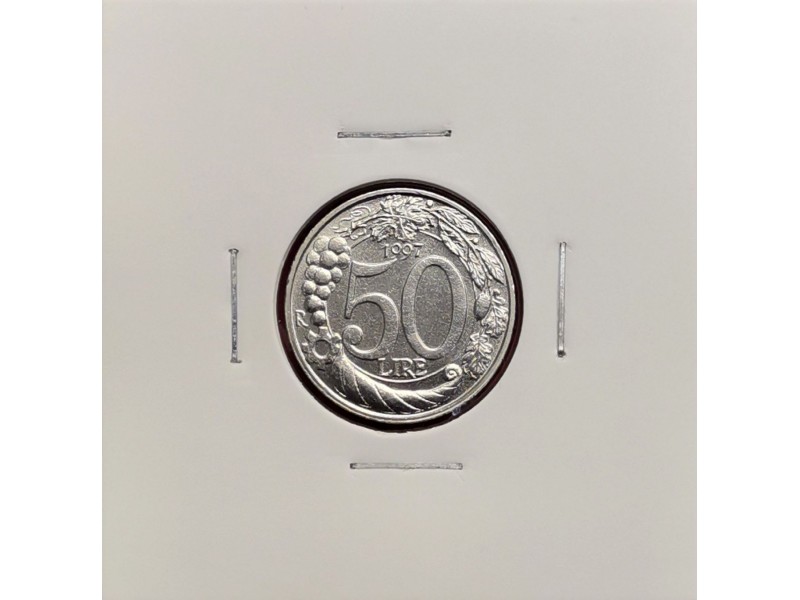 2813 - 50 Lire 1997. Italija