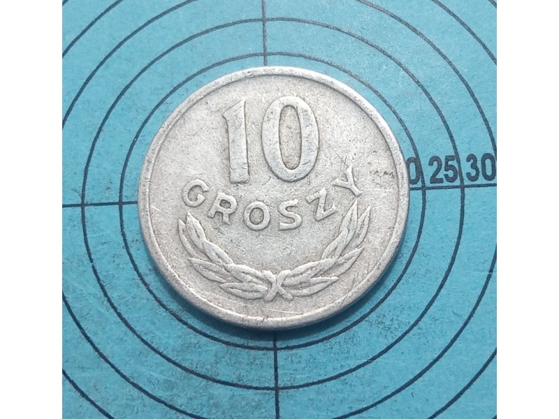 Poljska 10 groszy 1949g y42a