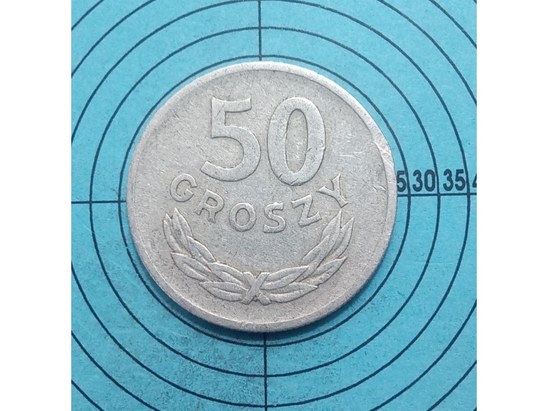 Poljska 50 groszy 1949g y44a