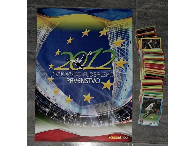 Euro 2012 School Shop Album plus 100 sličica