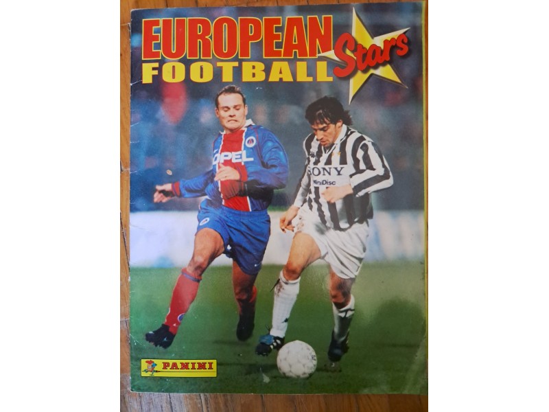 PANINI European Football Stars 1997