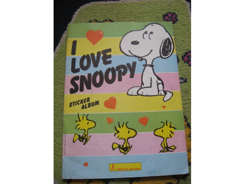 I Love Snoopy - album sa slicicama