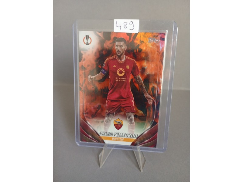 489. TOPPS UCC INFERNO PARALLEL -LORENZO PELLEGRINI