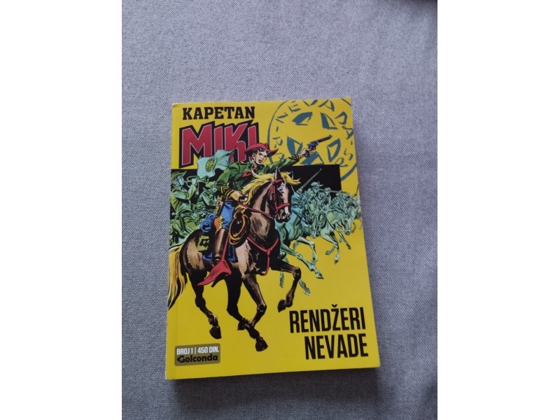Kapetan Miki strip Rendzeri Nevade