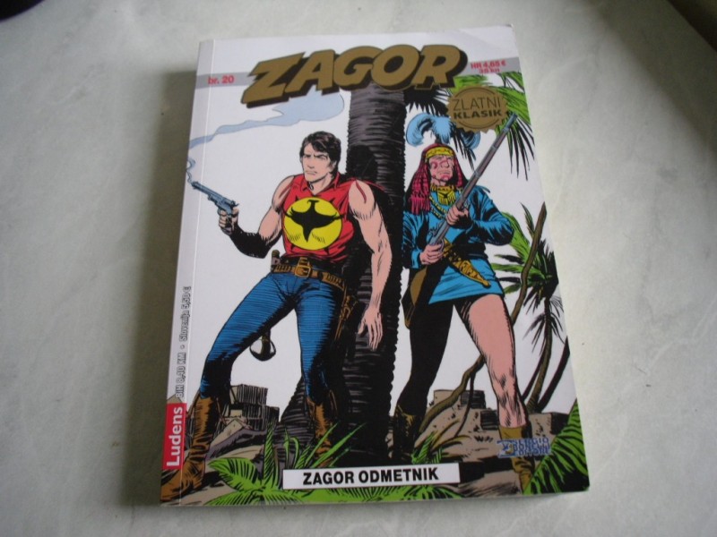 ZAGOR ZLATNI KLASIK BROJ 20