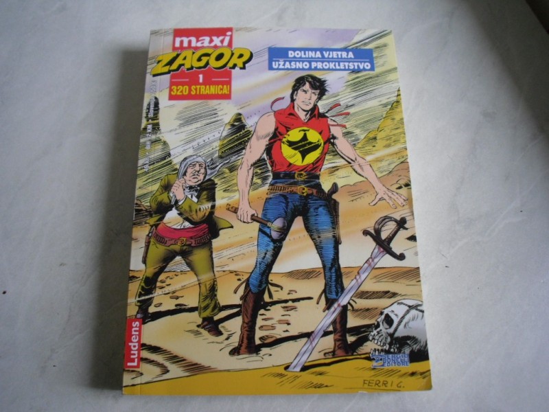 ZAGOR MAXI LUDENS BROJ 1