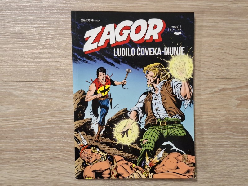 VČ Zagor Br.168 Ludilo čoveka - Munje