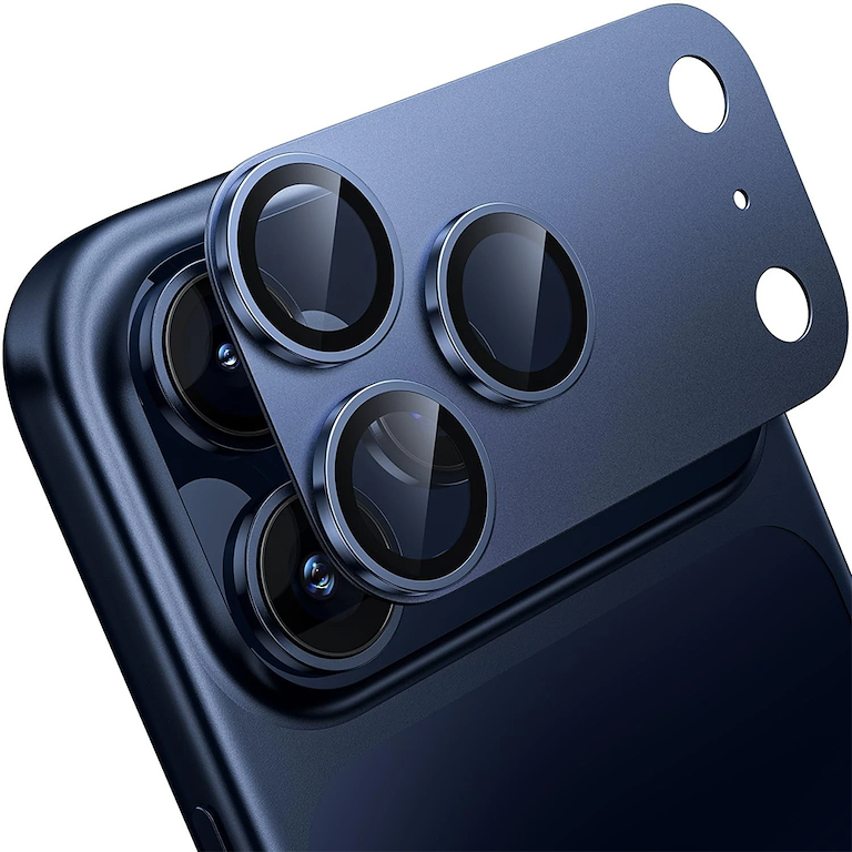 Zastita kamere Full Cover - iPhone 17 Pro Max plava