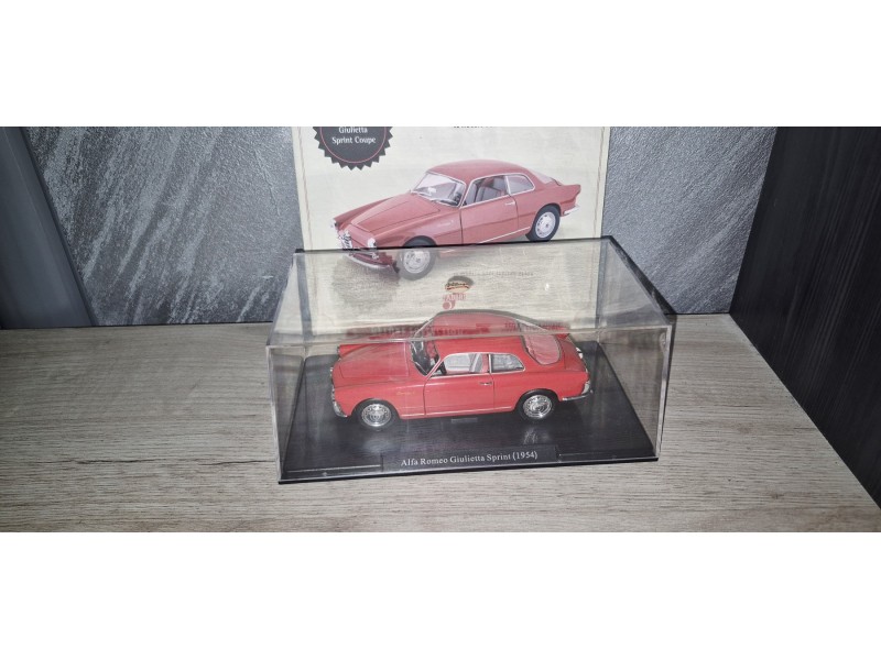 Leo Models Alfa Romeo Giulietta Sprint (1954) 1:24
