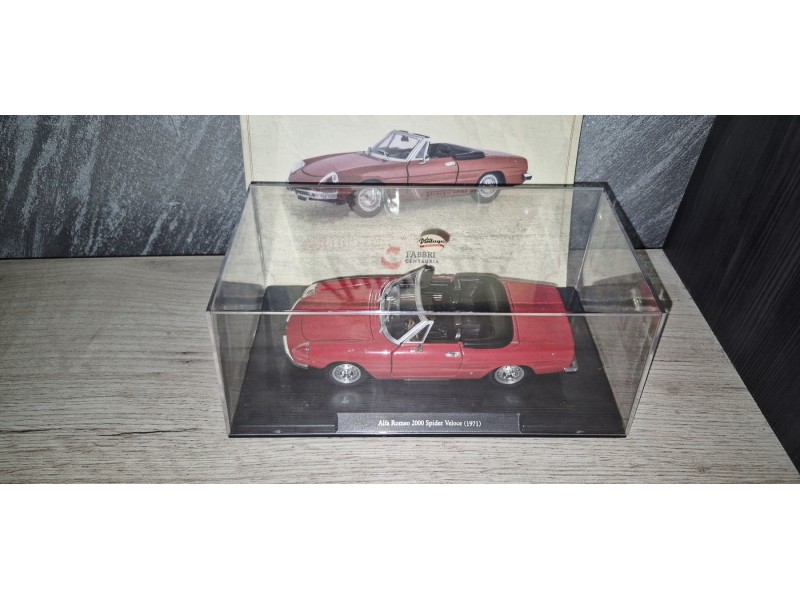 Leo Models Alfa Romeo 2000 Spider Veloce (1971) 1:24