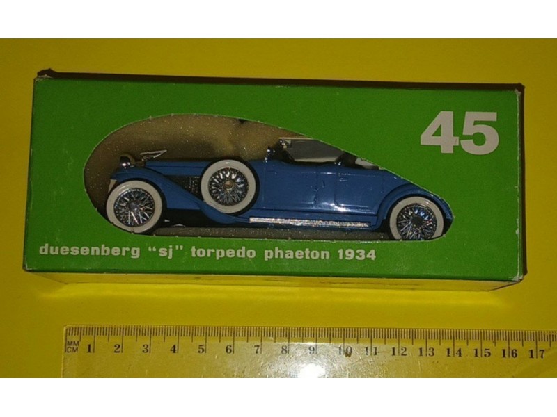 Rio duesenberg sj torpedo phaeton 1934 1:43