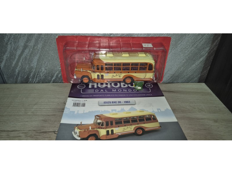 Hachette World Buses Isuzu BXD 30 (1962) 1:43
