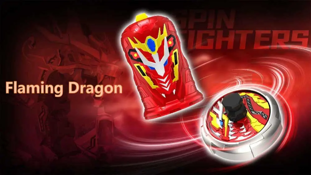 Spin Fighters Legends Čigra Flaming Dragon