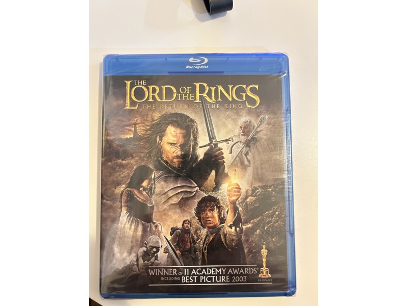 BluRay Disk The Lord of the Rings nov u celofanu