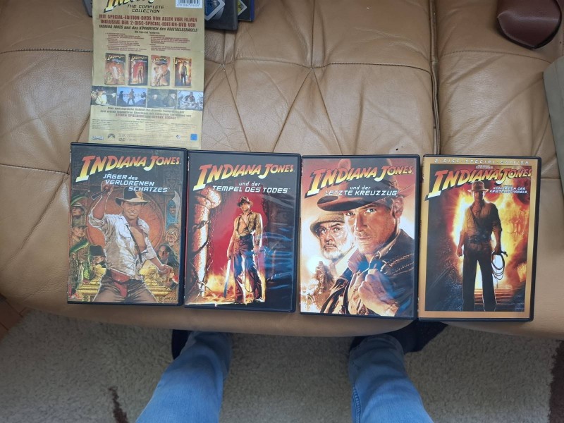 Indiana Jones the complete collection 4. filma 5. disc
