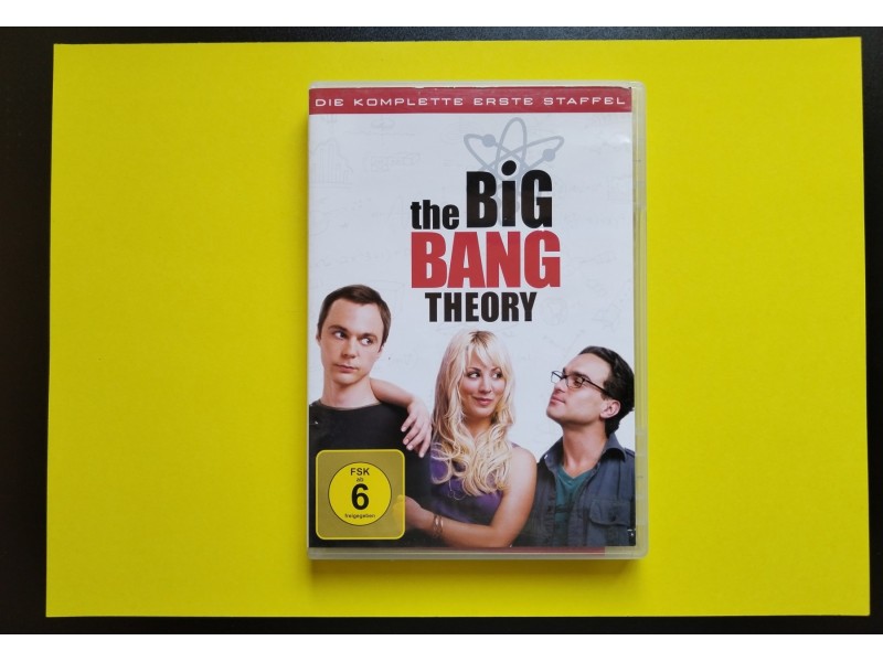 THE BIG BANG THEORY - 3 dvd-a