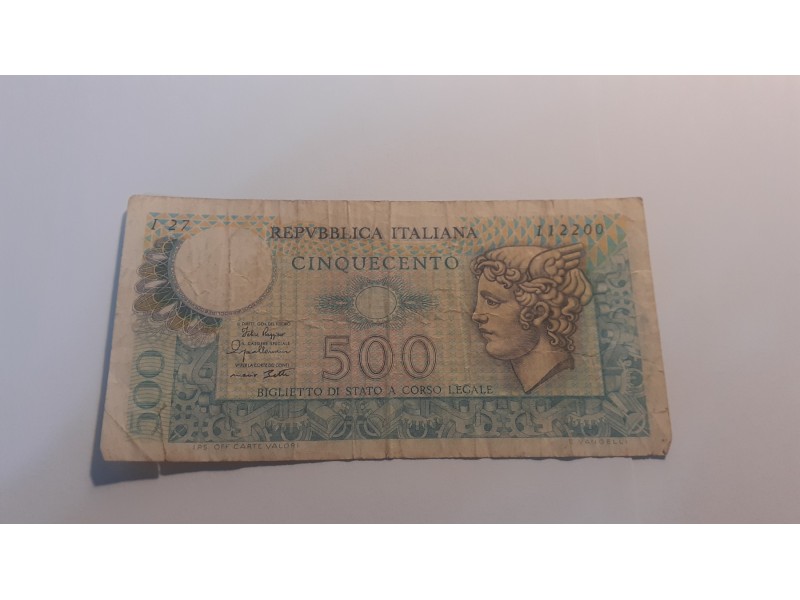 ITALIJA - 500 LIRA - 1979