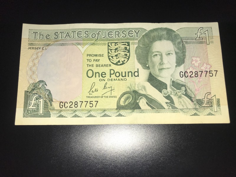 JERSEY 1 POUND.