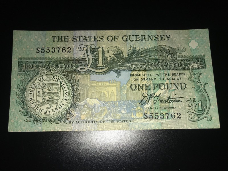 GUERNSEY 1 POUND.