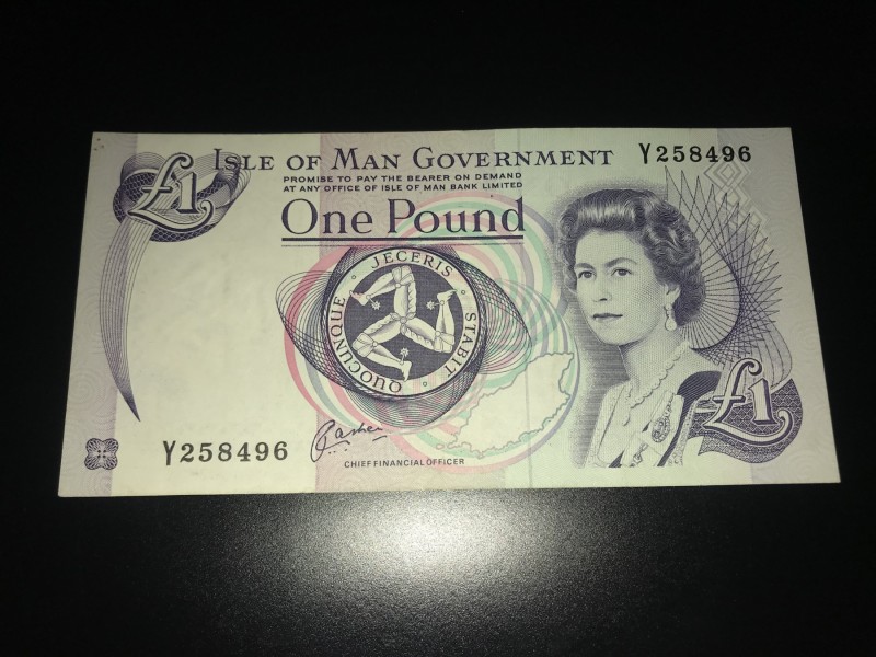 ISLE OF MAN 1 POUND.