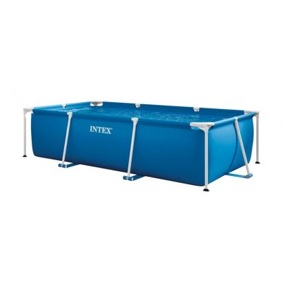 INTEX BAZEN 3.0M X 2.0M X 75CM RECTANGULAR FRAME POOL 300CMX200CMX75CM