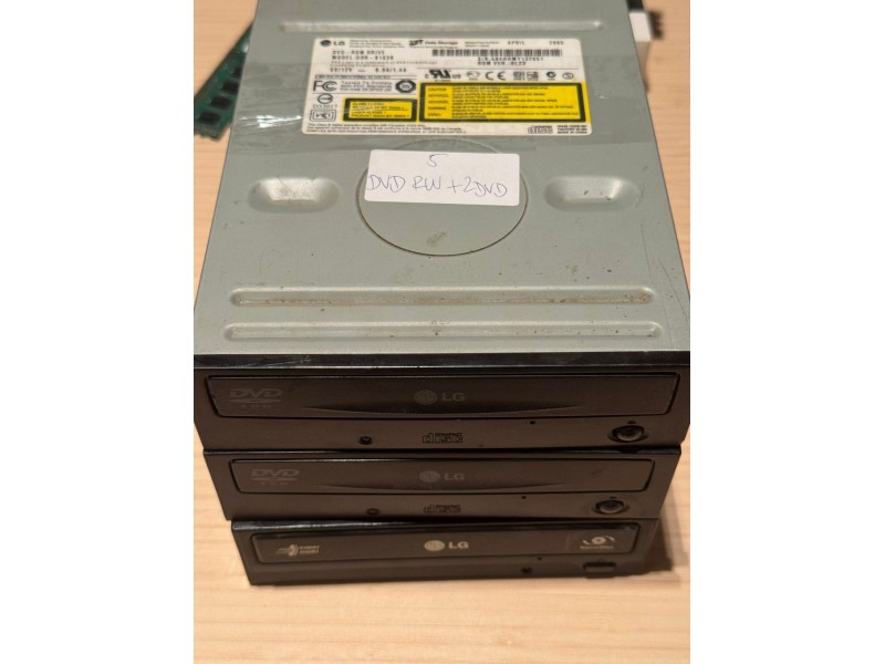 Set 1x DVD RW SATA, 2x DVD PATA