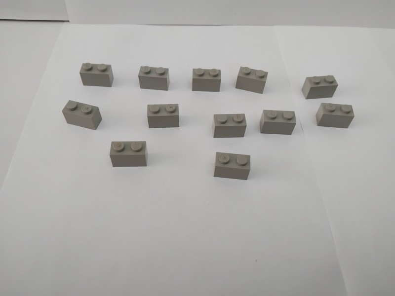 Lego Light Gray Kocke 1.