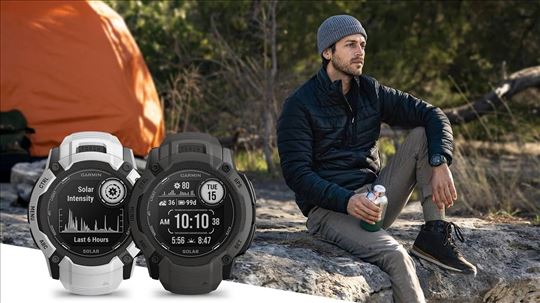 Garmin Instinct 2X Solar - Graphite/Whitestone
