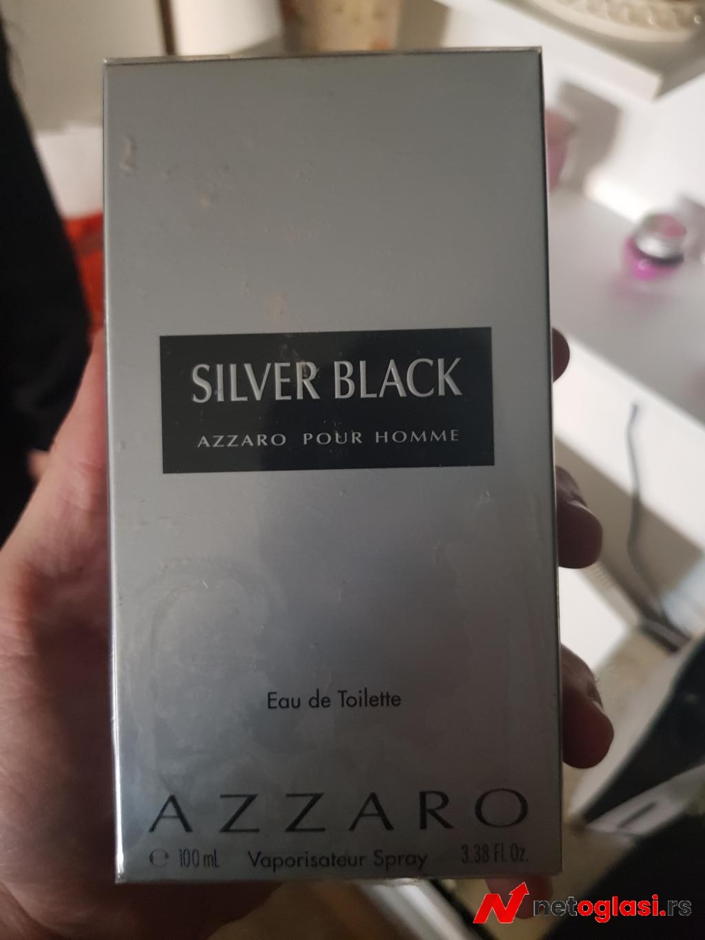 Silver Black Azzaro Pour Home 100ml