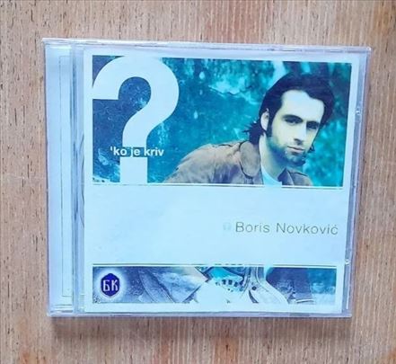Boris Novković - Ko je kriv - CD