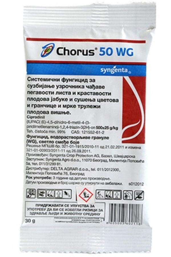 CHORUS 50 WG 30 gr
Šifra: 1531 JM: KOM