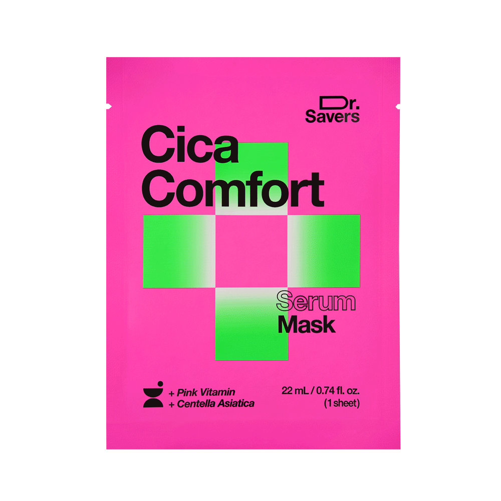 IT’S SKIN Dr. Savers Cica Comfort serum maska za umirenje i hidrataciju kože, 22 ml