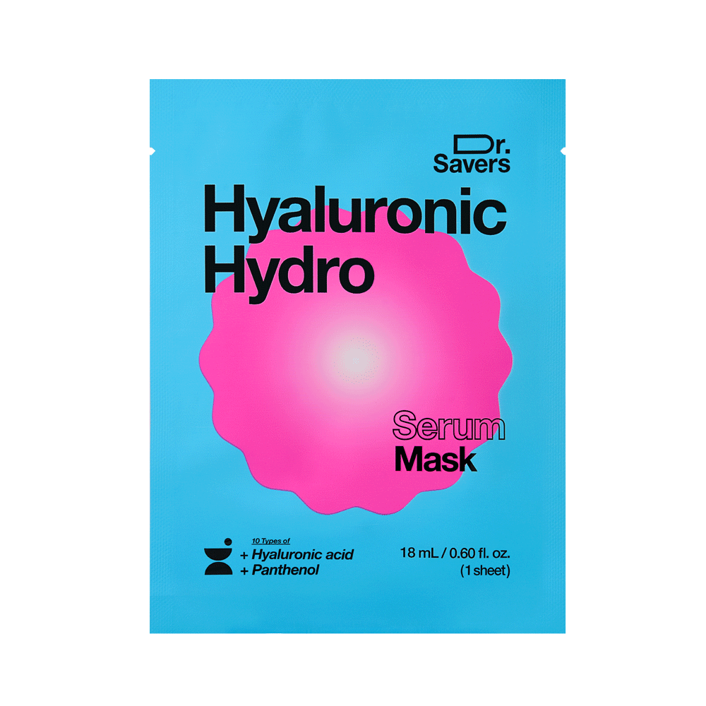 IT’S SKIN Dr. Savers Hyaluronic Hydro serum maska za intenzivnu hidrataciju kože, 18 ml