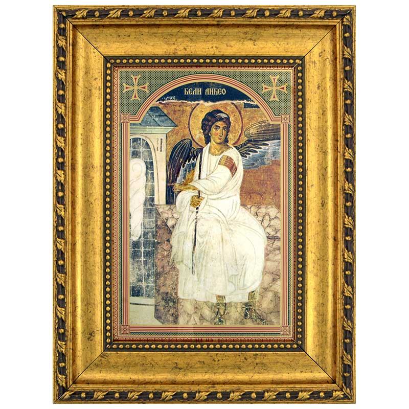 Beli anđeo (42,5x32,5) cm