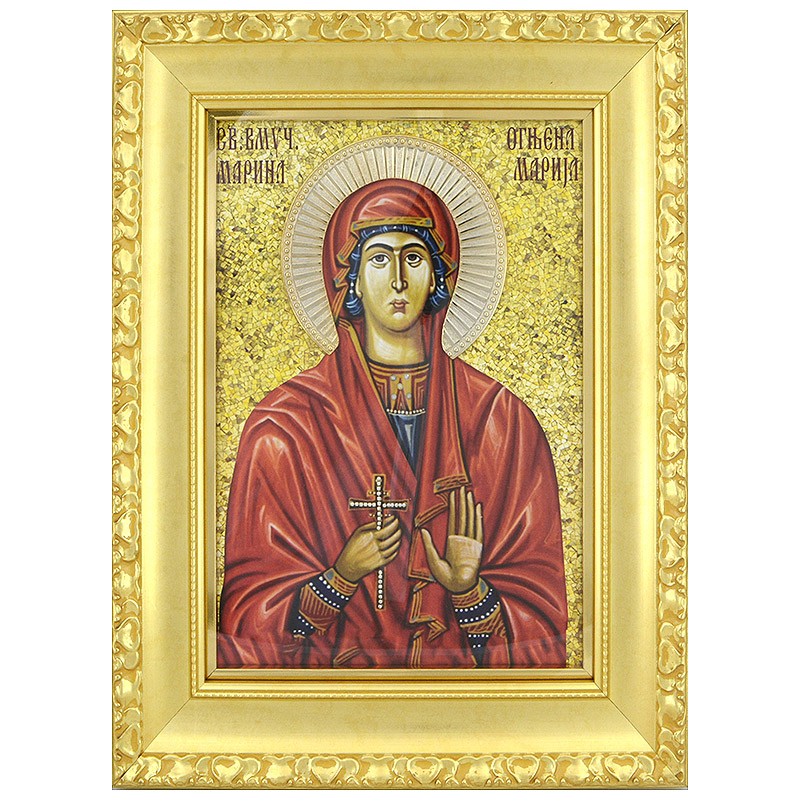 Sveta Velikomučenica Ognjena Marija (40x32) cm