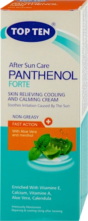 TOP TEN
PANTHENOL FORTE krema za negu kože nakon sunčanja, 100 ml