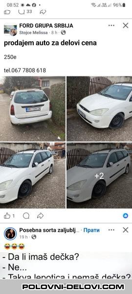 Ford Focus 1.8 TDDI. TDCI Kompletan Auto U Delovima