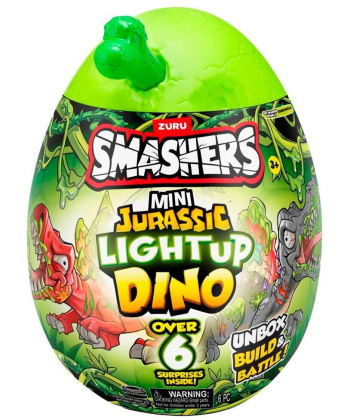 ZURU Smashers mini jurassic light up dino jaje