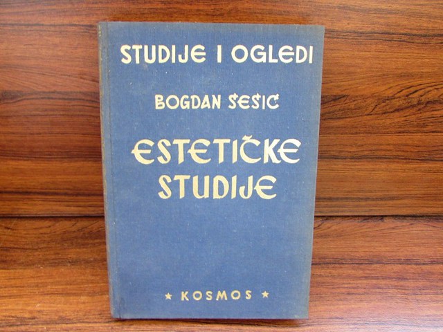 Estetičke studije - Bogdan Šešić (1958.)