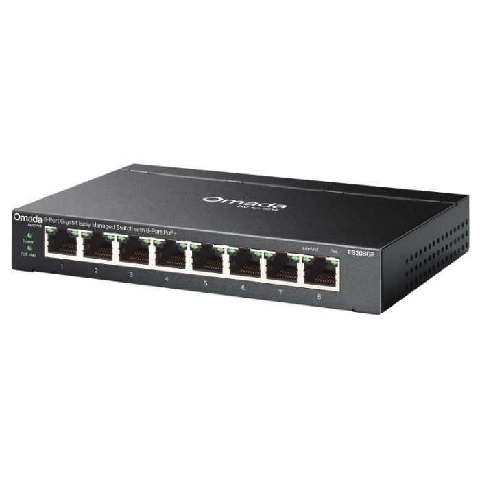 ES208GP Omada 8-Port Gigabit Easy upravljivi Switch