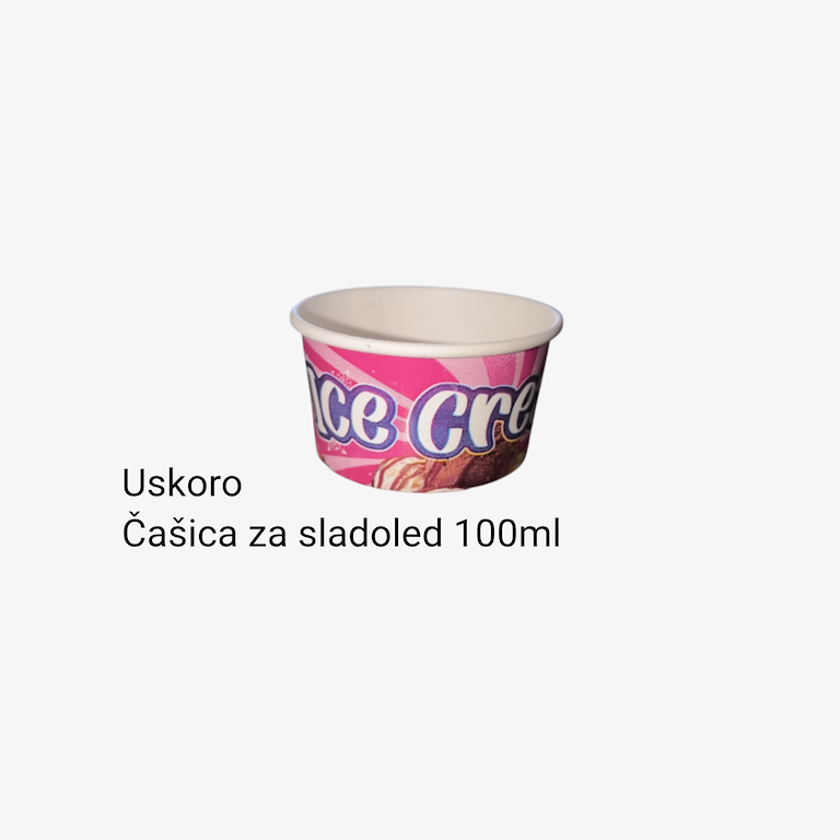 Papirna čaša 100ml Ice cream