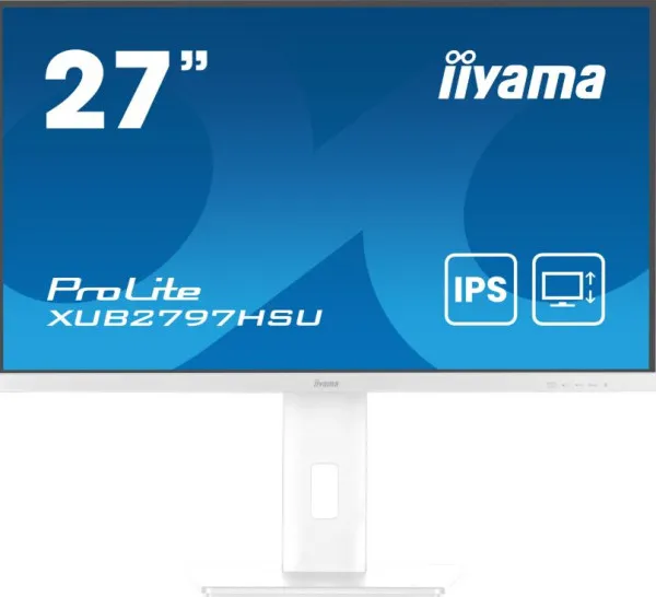 Monitor 27" Iiyama XUB2797HSU-W2 IPS 1920x1080/100Hz/1ms/HDMI/DP/USB