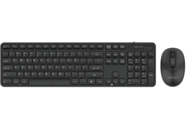 Tastatura + miš Wireless VolkanoX Garnet VKX-20008-BK, US crna