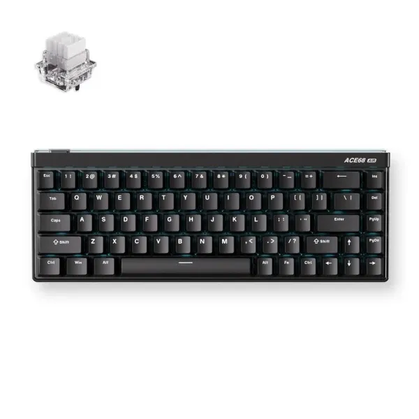 Gaming tastatura MCHOSE Ace 68 Air Ultra Esports Magnetic Switch aurora black