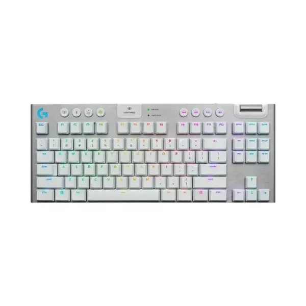 Bežična tastatura Logitech G915 X Lightspeed TKL LowProfile US White