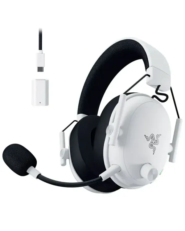 Bežične gaming slušalice Razer Blackschark V3 RZ04-04530200-R3M1 White